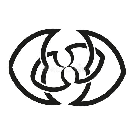 Infinity Eight Symbol. Abstract Knot Shape. Eternal Loop Concept ...