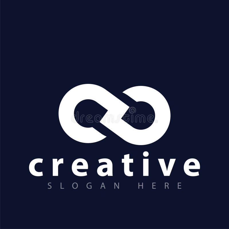 Infinity with Electric Symbol Abstract Logo Icon Vector Stock Vector ...