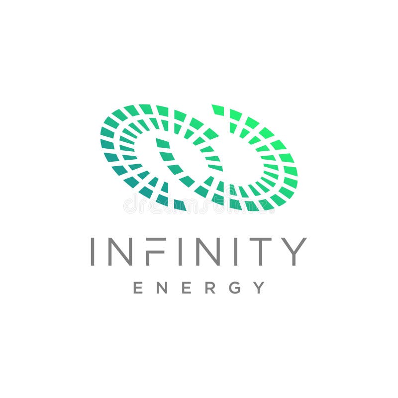 Infinity Energy Design Vector with Creative Element Concept Stock ...