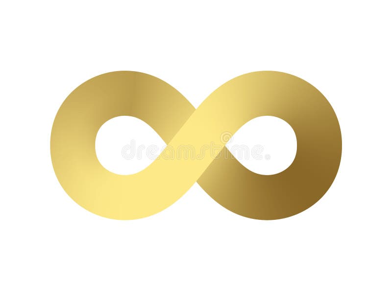 Infinity, eternity symbol. stock vector. Illustration of abstract ...
