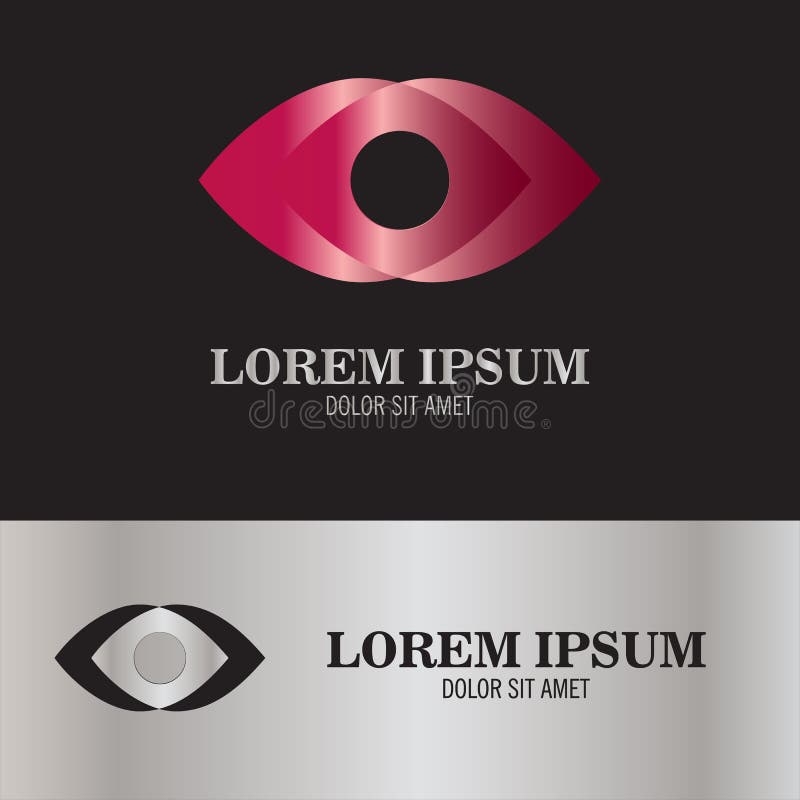 Infinity eye logo stock vector. Illustration of creative - 82245544