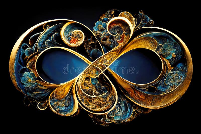 Infinity stock illustration. Illustration of pole, type - 271103031