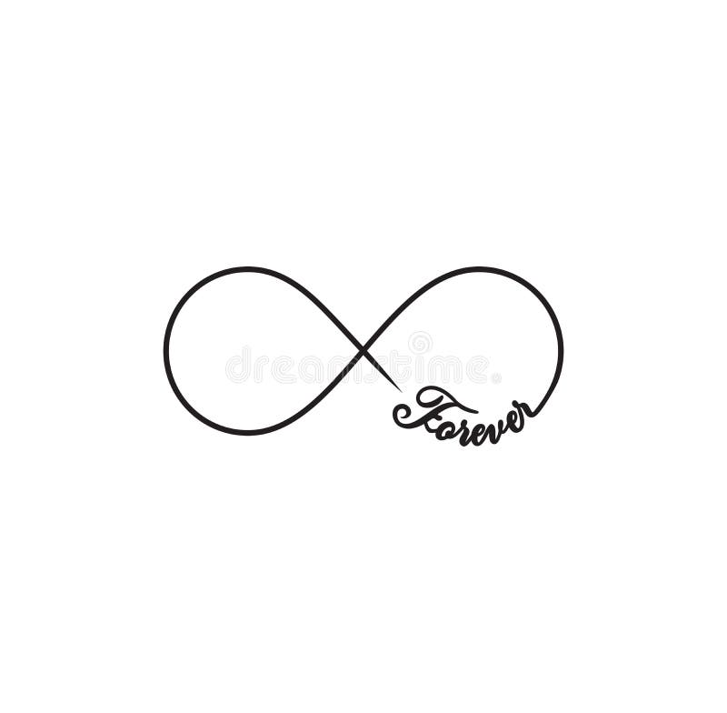 Set of Infinity, Forever Symbol Stock Vector - Illustration of future ...
