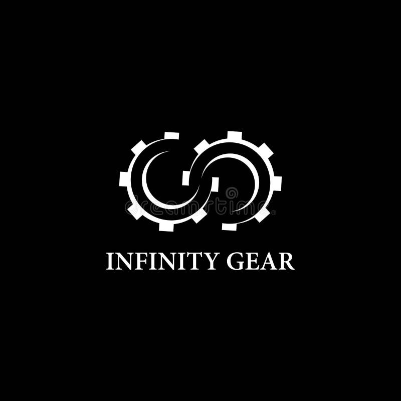 Infinity Gear Logo Vector Template, Creative Infinity Logo Design ...