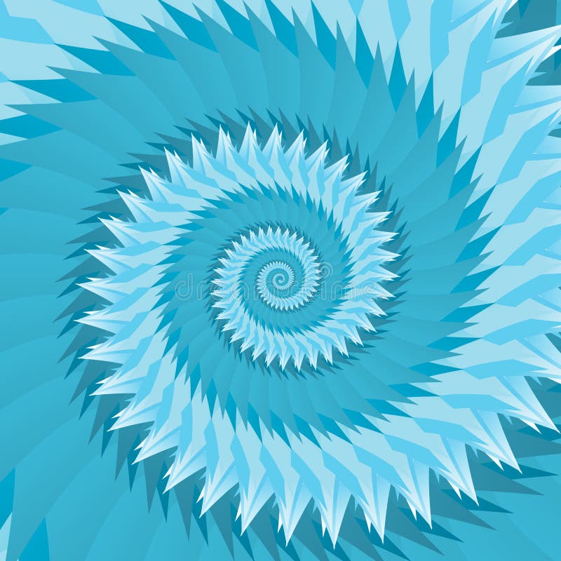 Into Infinity Geometry. Abstract Geometrical Concentric Swirl ...