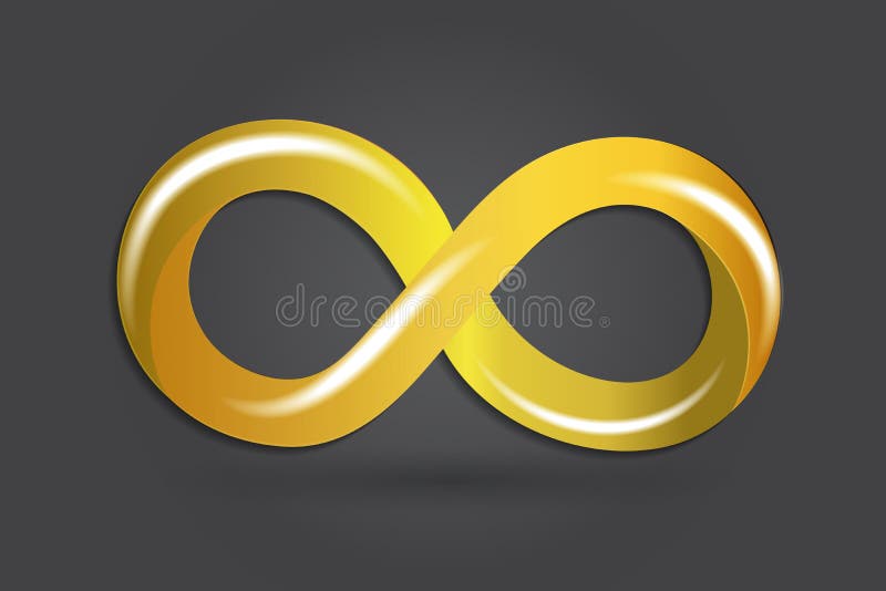 Gold Infinity Symbol Stock Illustrations – 4,246 Gold Infinity Symbol ...