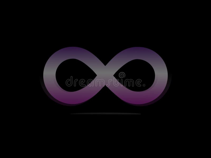 Infinity Icon Gradient Symbol Illustration Stock Vector - Illustration ...