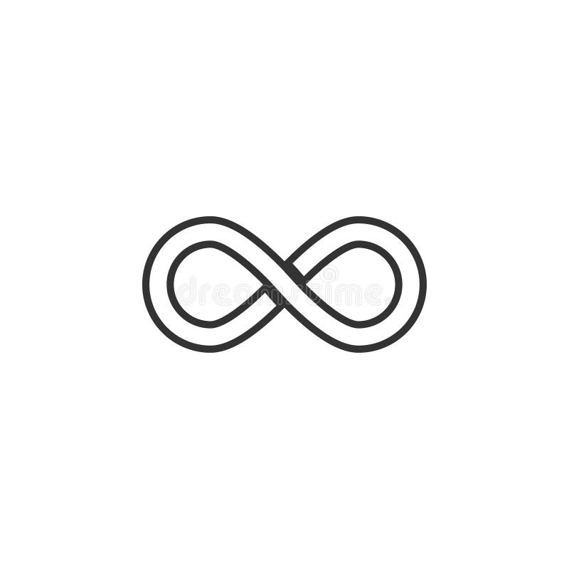 Infinity Icon Graphic Design Template Vector Stock Vector ...