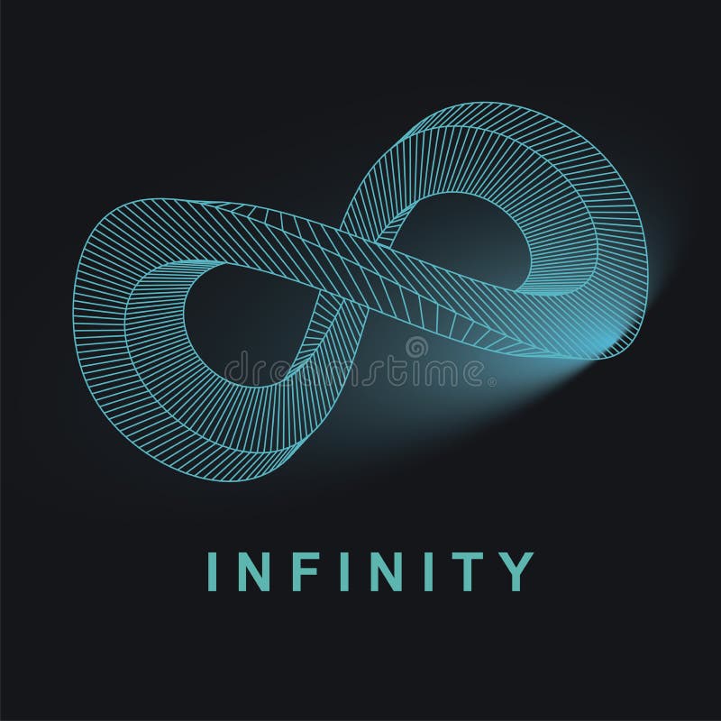 Limitless Symbol Illustration. Vector Stock Vector - Illustration of ...