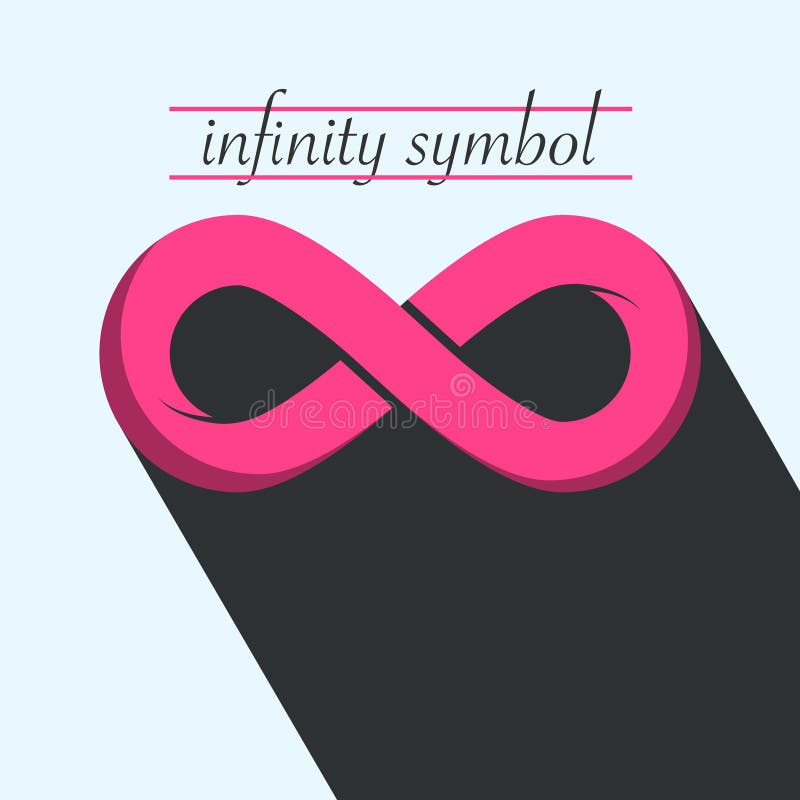 Infinity Icon. Vector Endless Symbol Stock Vector - Illustration of ...