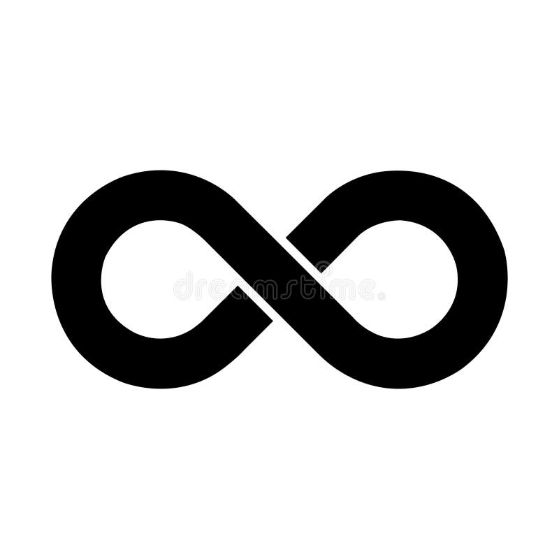 Infinity icon stock vector. Illustration of insignia - 289984802
