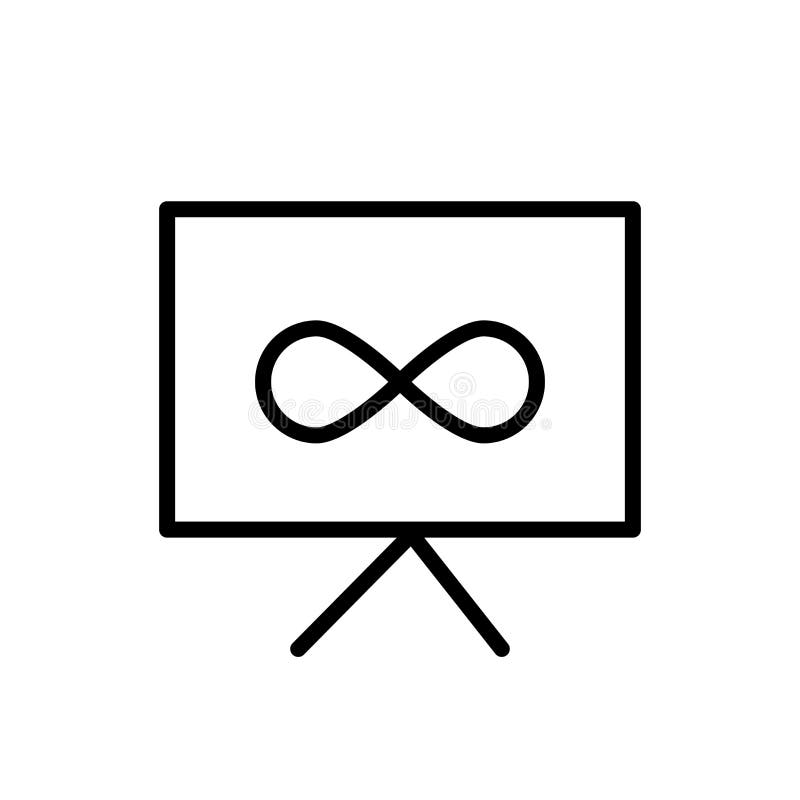 White Infinity Symbol Transparent Background Stock Illustrations – 346 ...