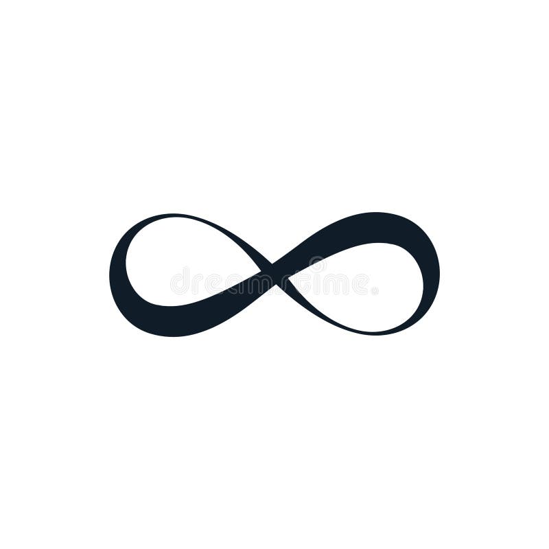 Infinity Icon Vector Logo Design Template Stock Vector - Illustration ...