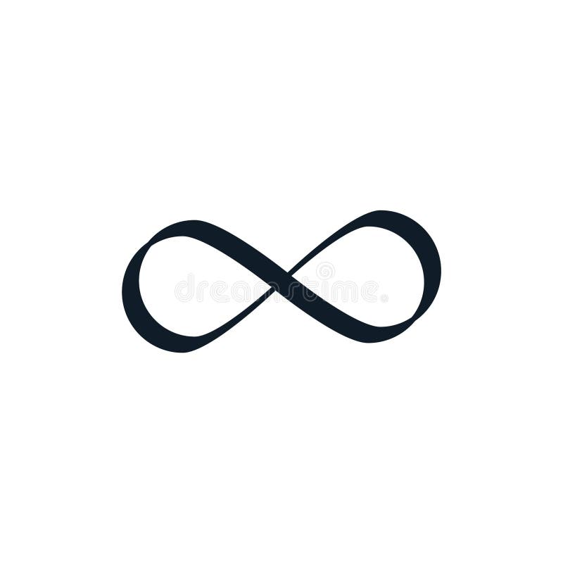 Infinity Icon Vector Logo Design Template Stock Vector - Illustration ...