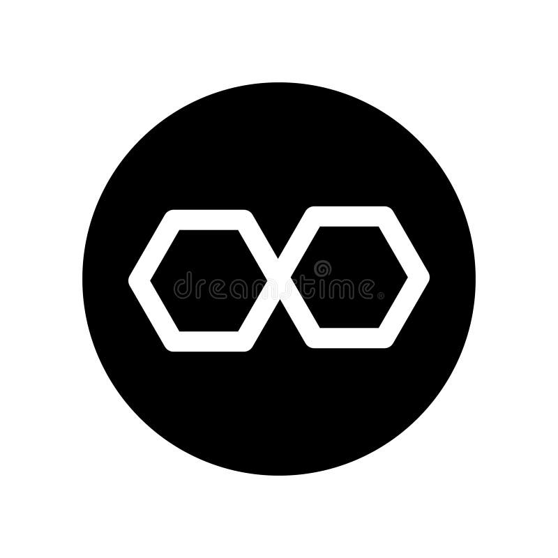 Infinity Icon Vector. Mobius Loop Shape Illustration Sign. Unlimited ...