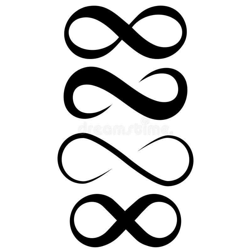 Infinity Symbol Unlimited Sign Icon Stock Illustrations – 1,328 ...