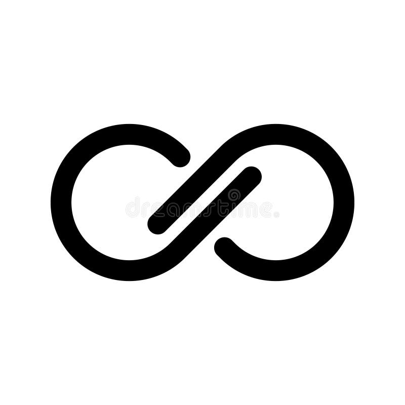 Infinity Icon Vector Set. Mobius Loop Shape Illustration Sign ... Infinity Icon Vector Set. Mobius Loop Shape Illustration Sign ...