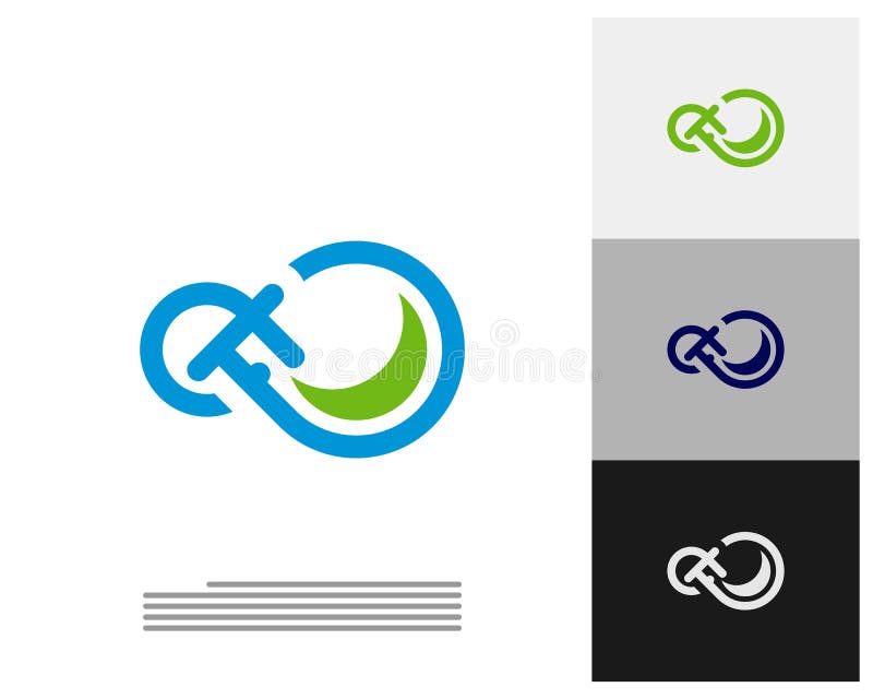 Infinity Labs Logo Vector Template, Creative Infinity Logo Design ...