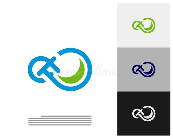 Infinity Labs Logo Vector Template, Creative Infinity Logo Design ...