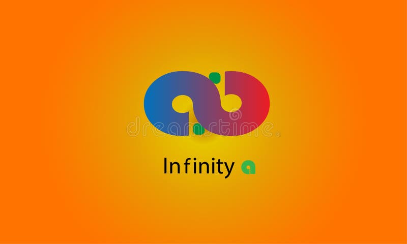 Infinity, Letter M Or MM Or MW. Blue And Gray Color. 3d Effect. Logo ...