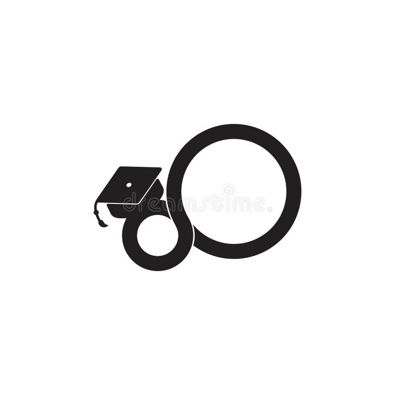 Infinity Line Education Logo Vector Stock Vector - Illustration of flat ...