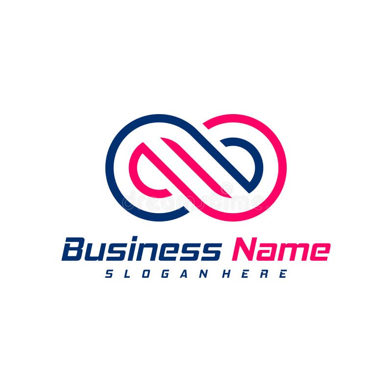 Infinity Logo Design Vector. Nolimit Logo Design Template Concept Stock ...