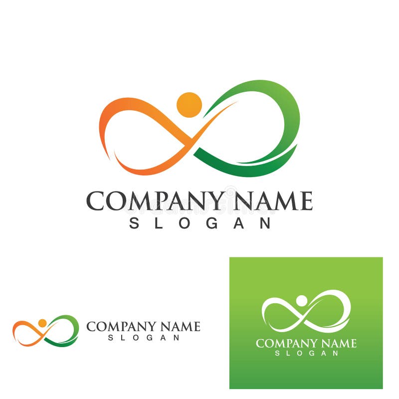 Infinity Logo and Symbol Design Vector Stock Vector - Illustration of ...