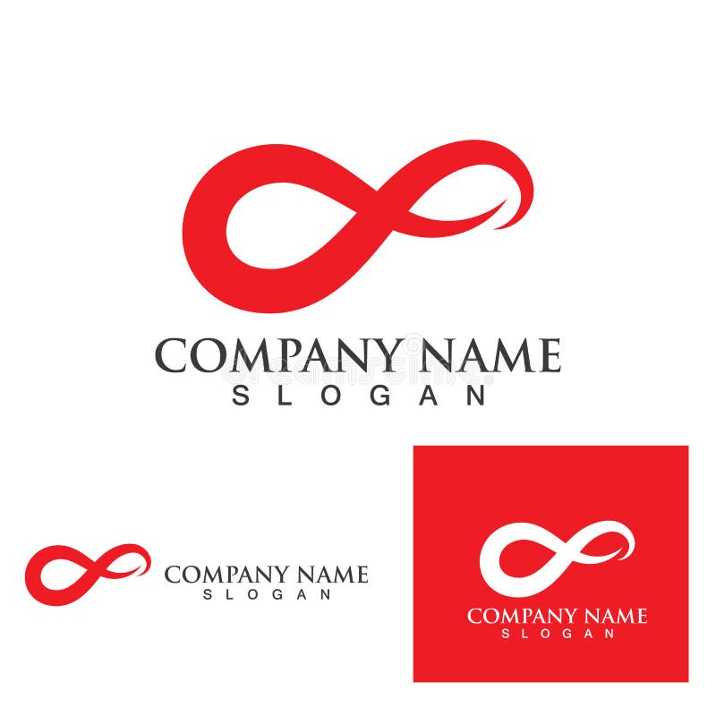 Infinity Logo and Symbol Design Vector Stock Vector - Illustration of ...