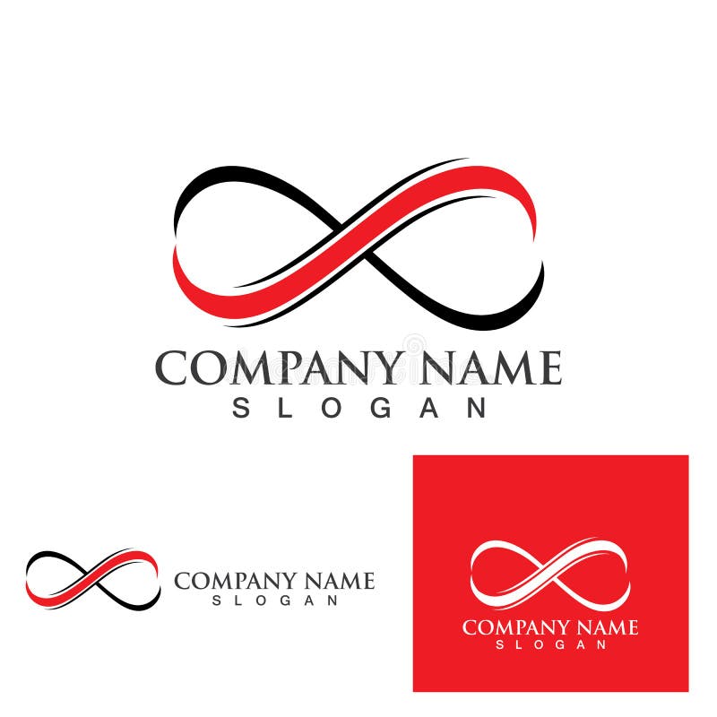 Infinity Logo and Symbol Design Vector Stock Vector - Illustration of ...