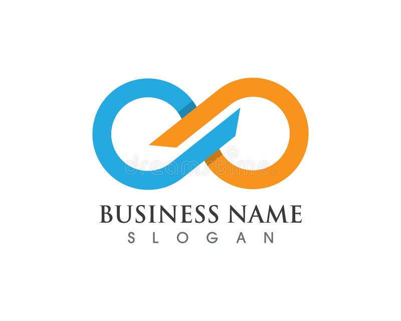 Set of Infinity Symbol Icons / DNA Molecule Icons Stock Vector ...