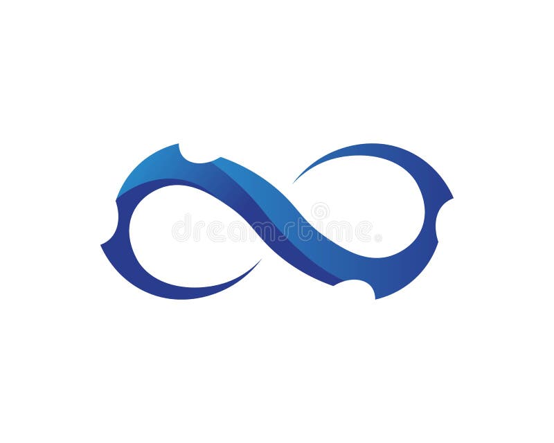 Infinity Logo and Symbol Template Icons App Stock Vector - Illustration ...