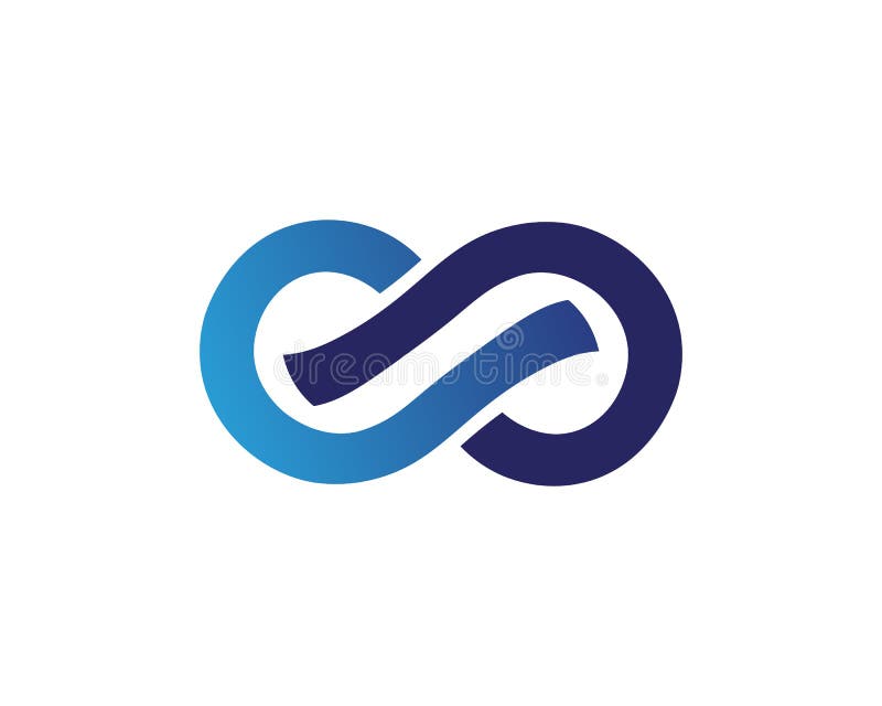 Infinity Logo and Symbol Template Icons App Stock Vector - Illustration ...