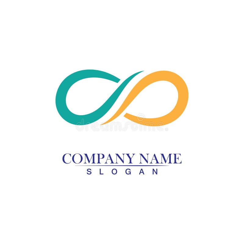 Infinity Logo and Symbol Template Icons App Design. Stock Vector ...