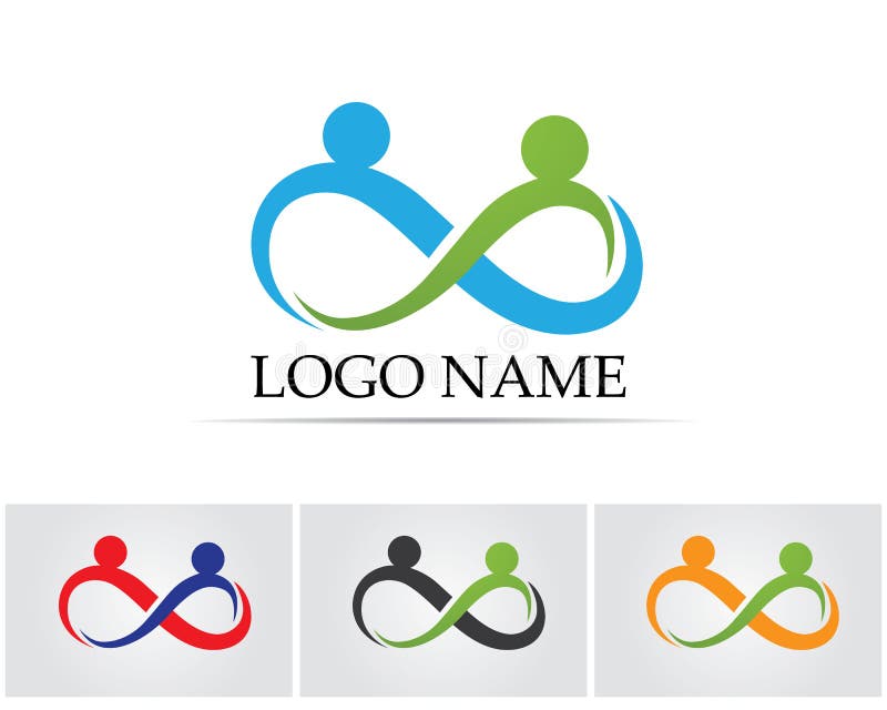 Infinity People Logo and Symbol Template Icons App Stock Vector ... Infinity People Logo and Symbol Template Icons App Stock Vector ...
