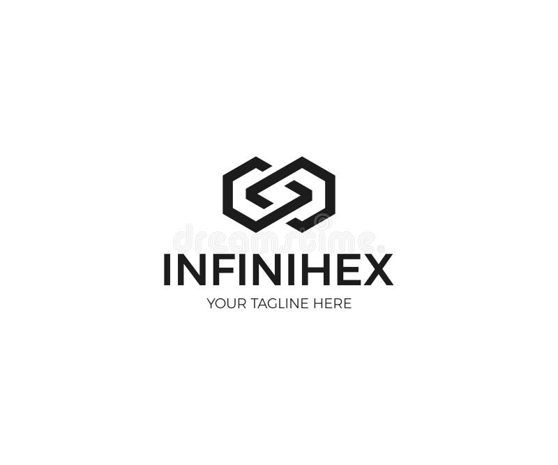 Infinity Logo Template. Geometric Figure Vector Design Stock Vector ...