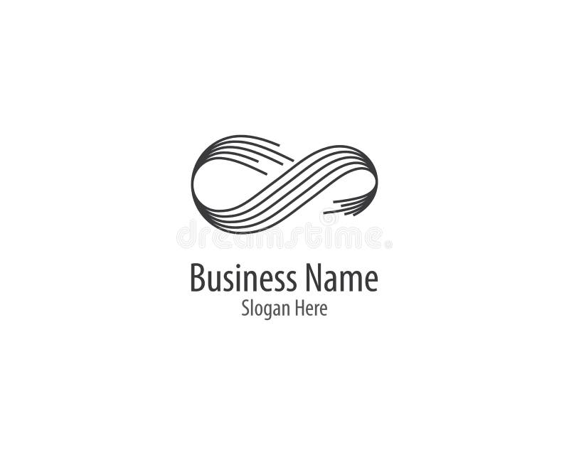 Infinity Logo Template Vector Icon Illustration Stock Vector ...