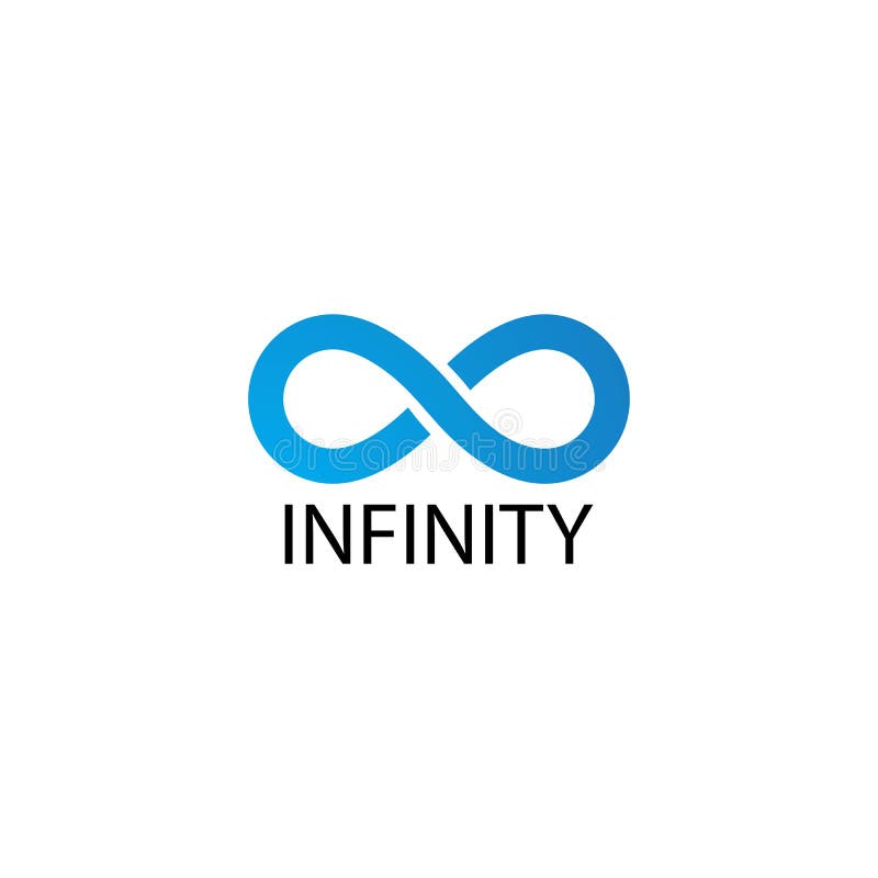Infinity logo Vector stock vector. Illustration of future - 133975363