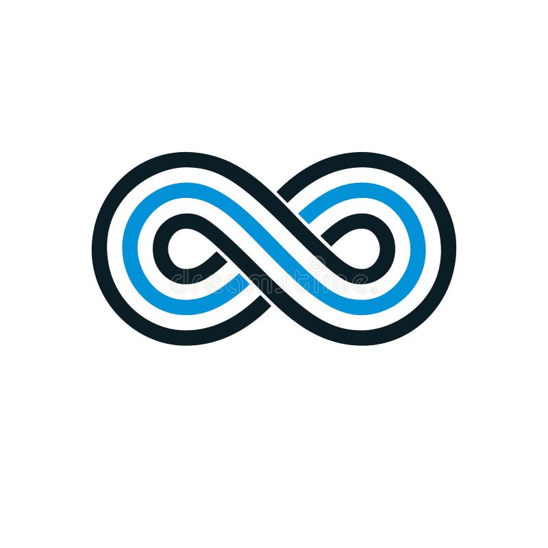 Infinity Loop Vector Symbol, Conceptual Logo Special Design. Stock ...