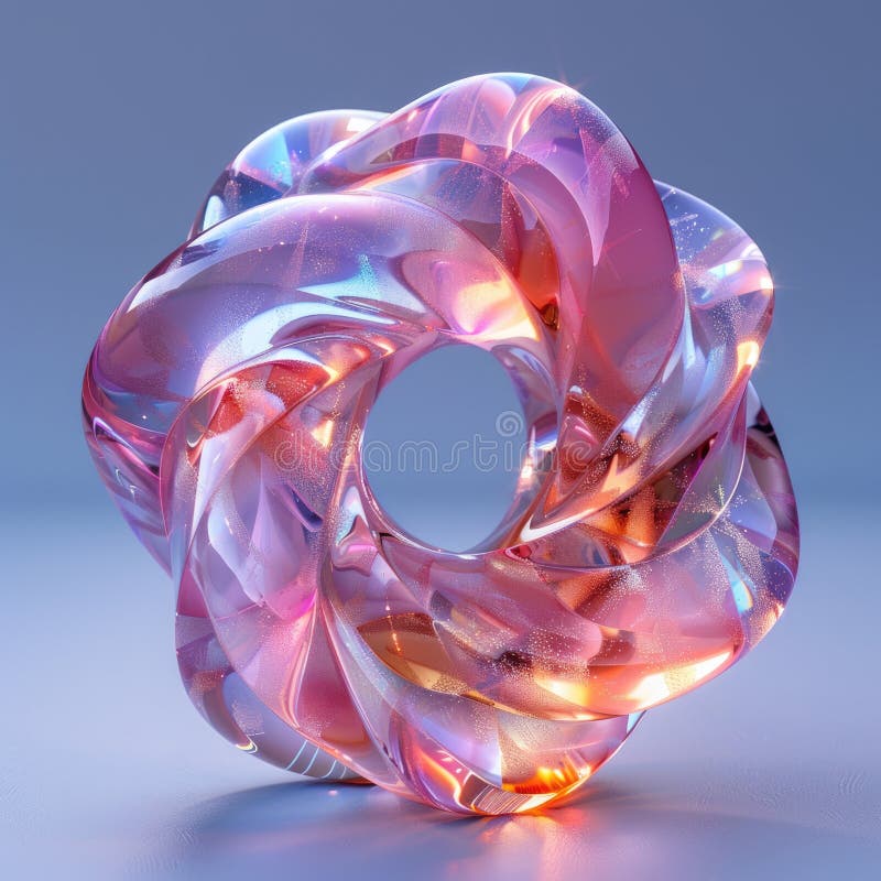 An Infinity Loop with a Holographic Surface that Bends Light into a ...