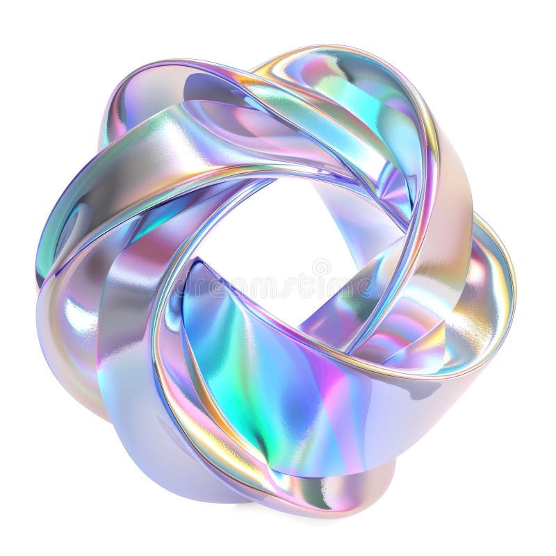 An Infinity Loop with a Holographic Surface that Bends Light into a ...