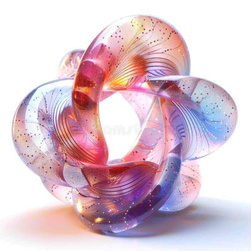 An Infinity Loop with a Holographic Surface that Bends Light into a ...