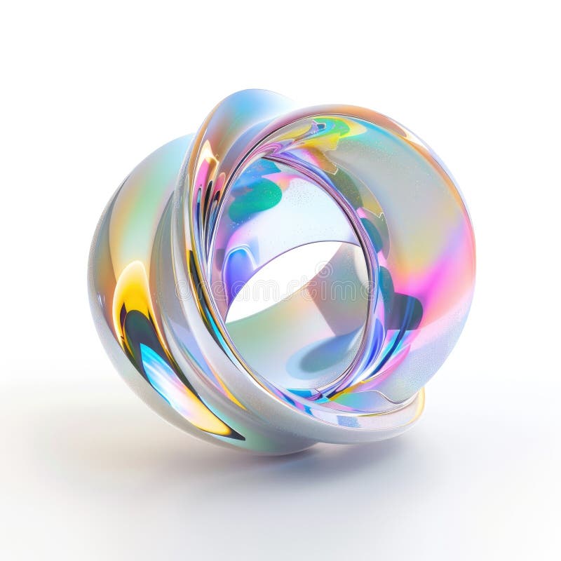 An Infinity Loop with a Holographic Surface that Bends Light into a ...