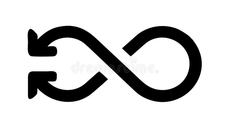 Infinity Loop Icon: Endless, Continuous Unlimited Concepts, Vector ...
