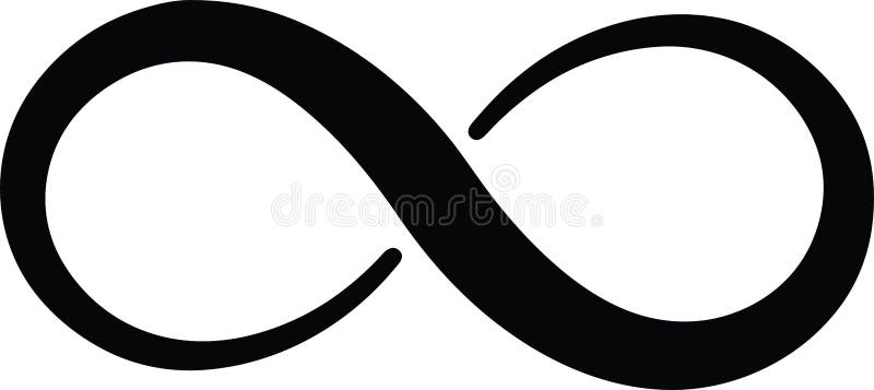 Infinity Loop Infinite Endless Icon Symbol Vector Stock Vector ...