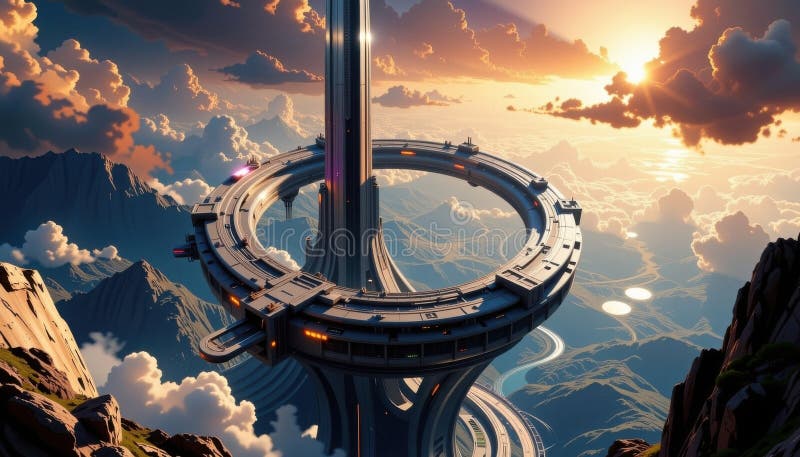 Toroidal Megastructure Stock Illustrations – 5 Toroidal Megastructure ...