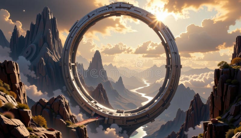 The Infinity Loop Spire, a Colossal Toroidal Megastructure Encircling a ...