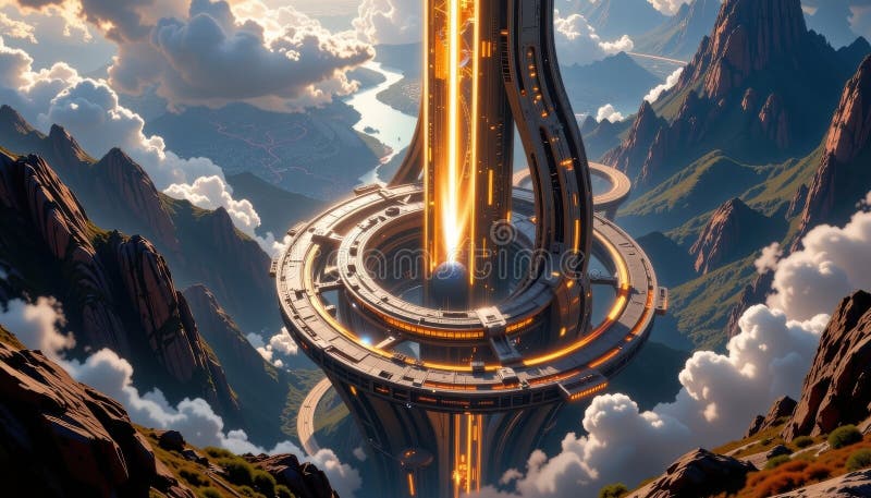 The Infinity Loop Spire, a Colossal Toroidal Megastructure Encircling a ...