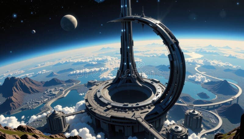 The Infinity Loop Spire, a Colossal Toroidal Megastructure Encircling a ...