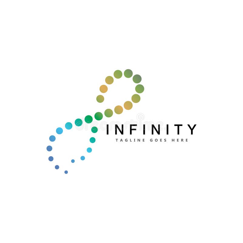 Infinity Loop Symbol Logo Icon Design Template. Vector Color Emblem ...