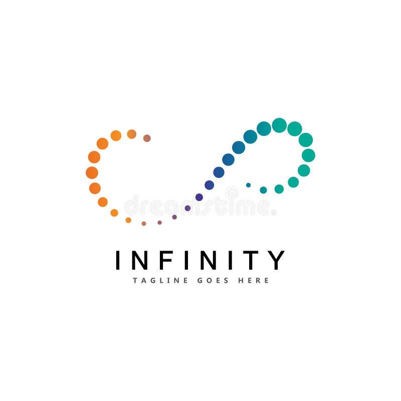 Infinity Loop Symbol Logo Icon Design Template. Vector Color Emblem ...
